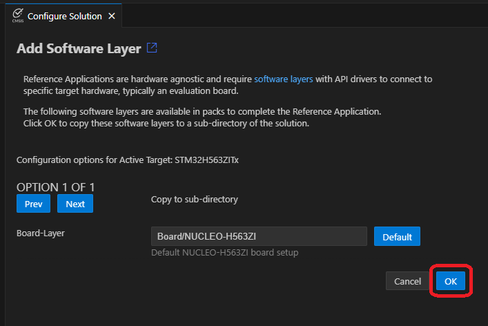 CMSIS-Driver Validation: Setup